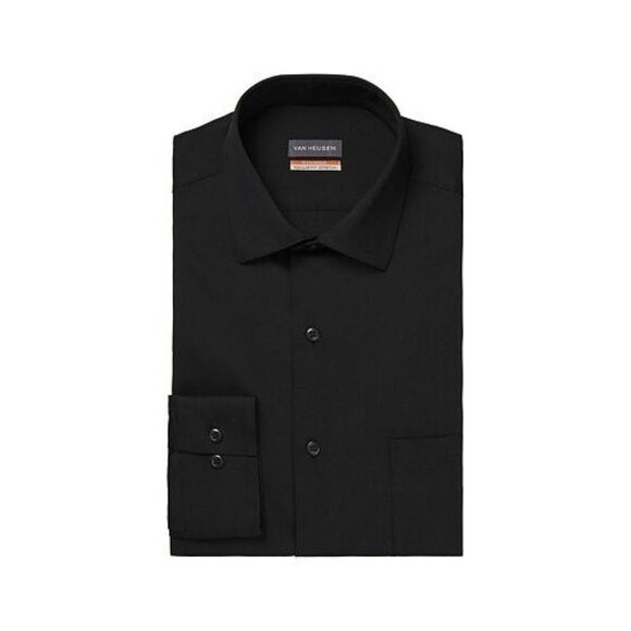 Van Heusen | Shirts | Van Heusen Men Stain Shield Regular Fit Dress ...